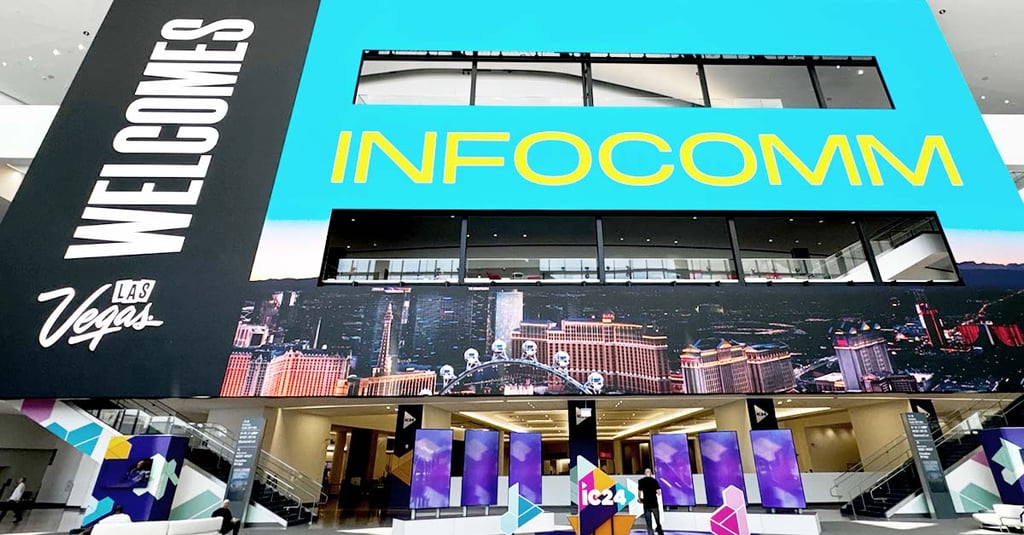 InfoComm 2024 — over the top