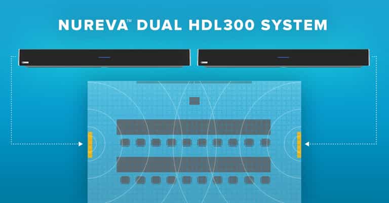 Nureva announces Dual HDL300 system for larger spaces