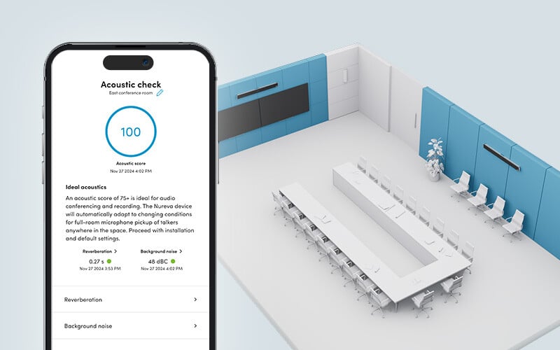 Nureva simplifies measurement of acoustic performance in larger spaces