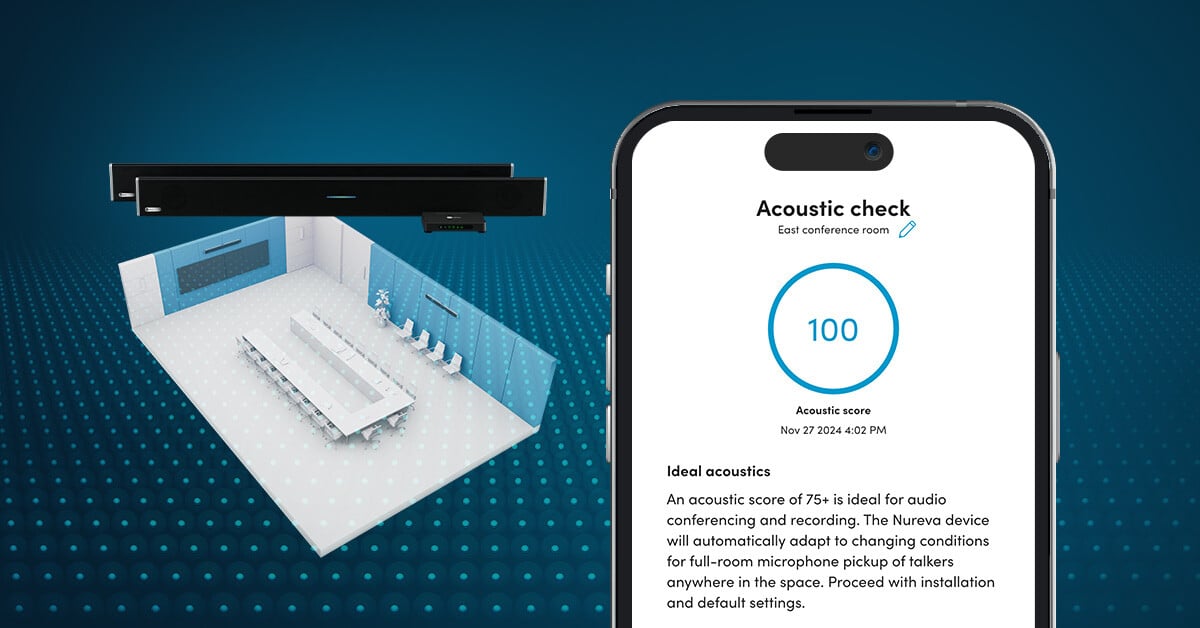 Nureva simplifies measurement of acoustic performance in larger spaces