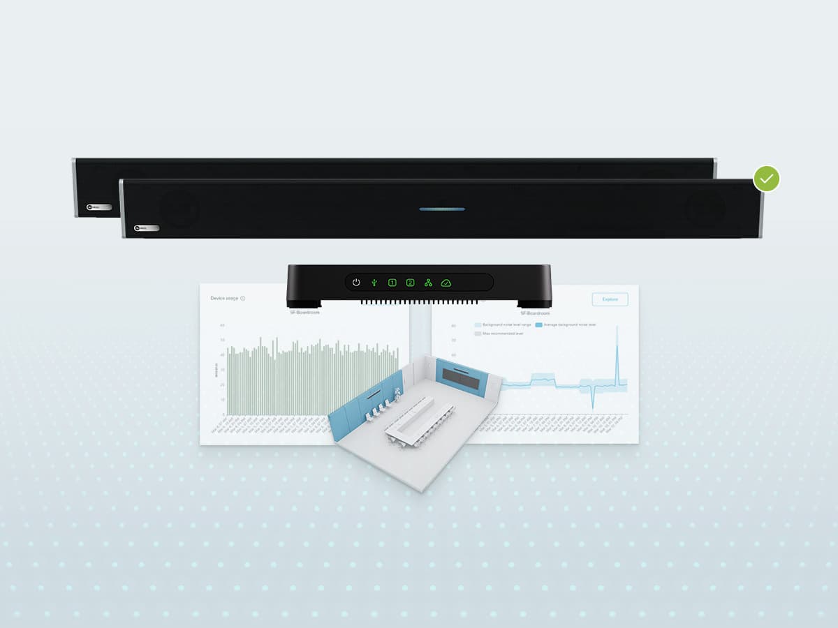 Pro AV performance in extra-large rooms | Nureva HDL410