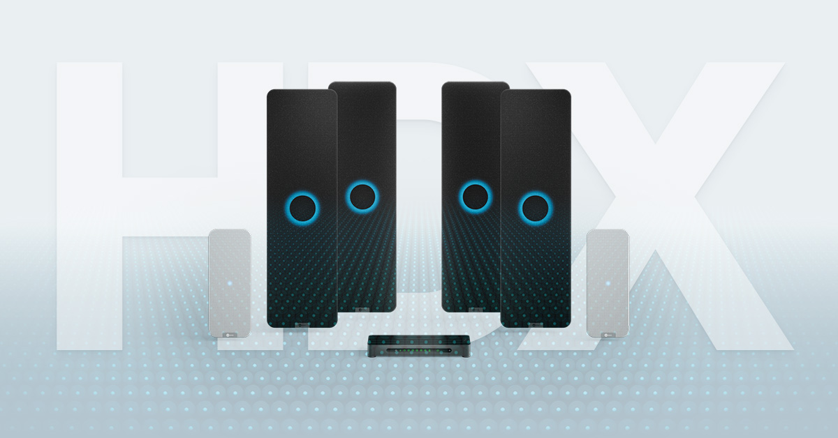 HDX 4 bar + 2 pod system | Nureva audio