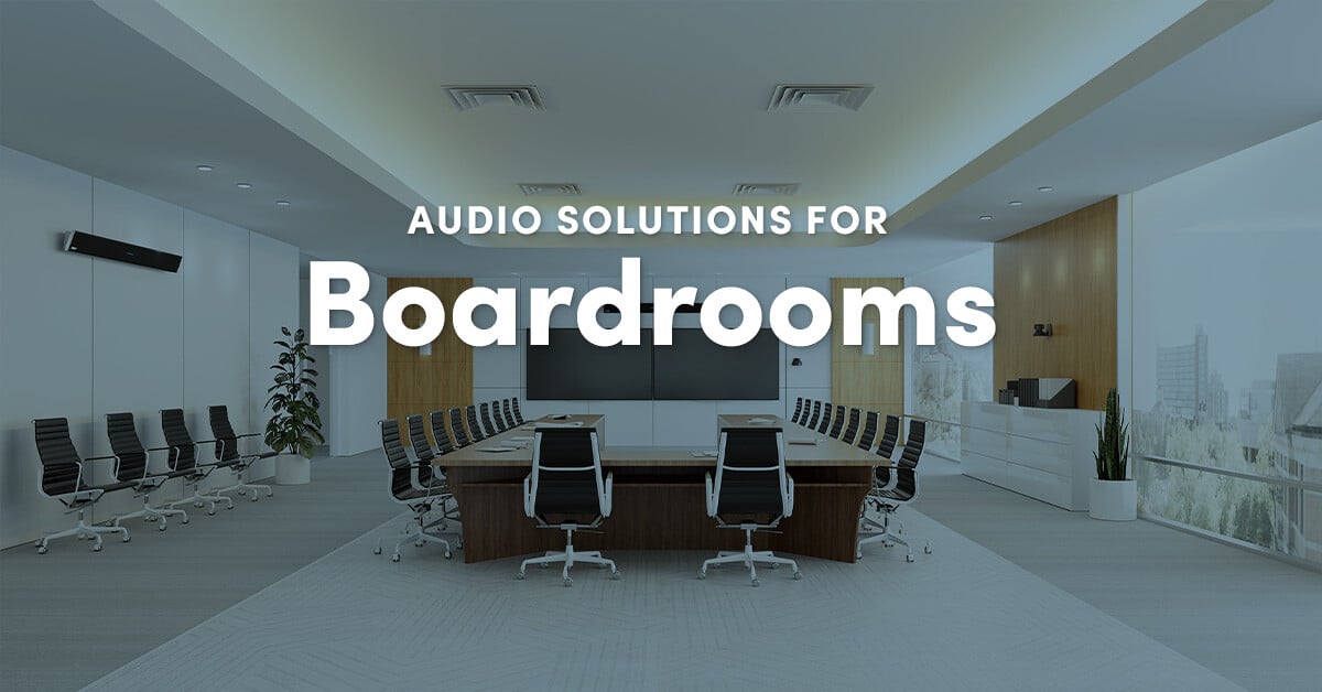 Solutions for boardrooms | Nureva